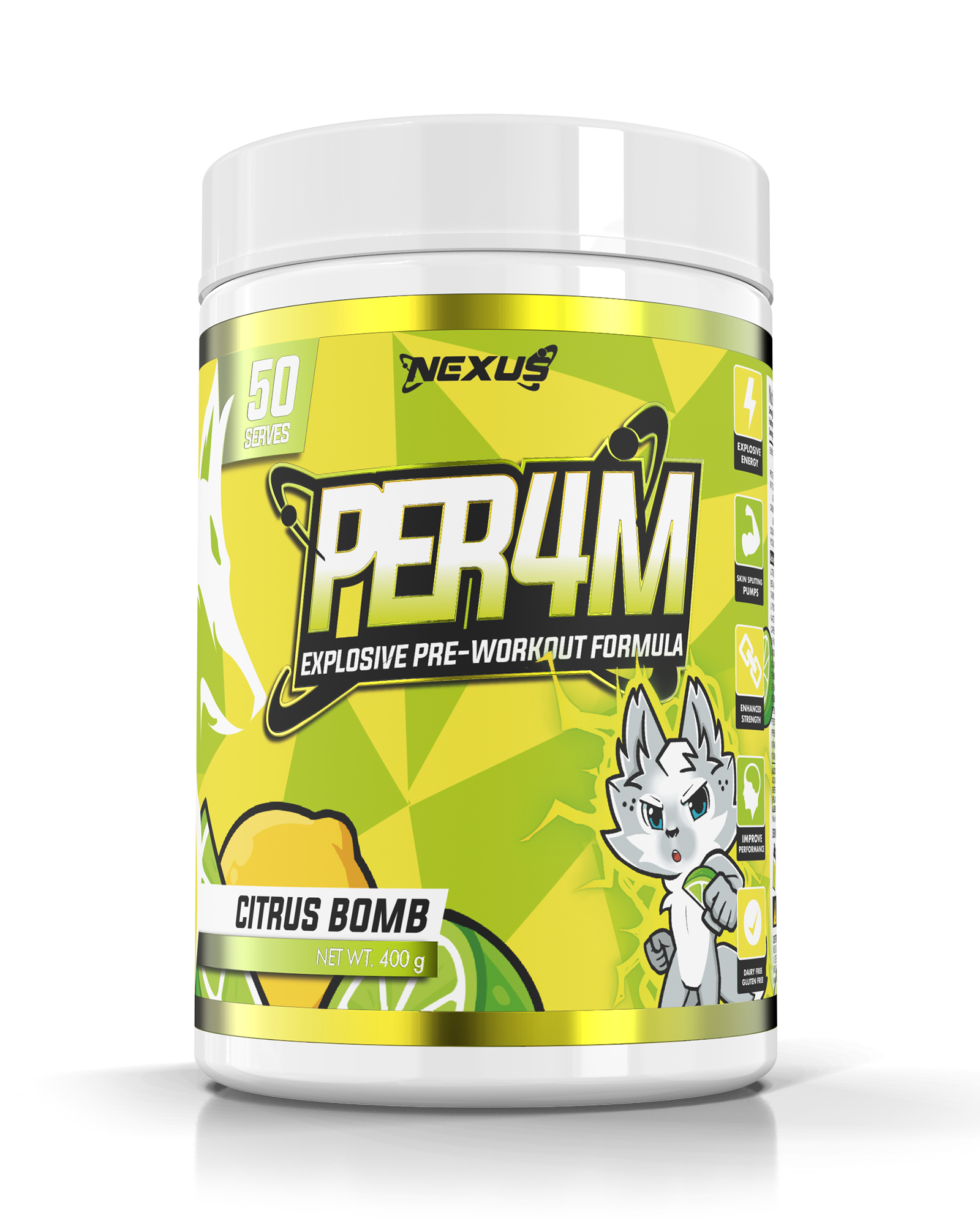 Nexus Nutrition | PER4M - Pre Workout | MVMNT LMTD